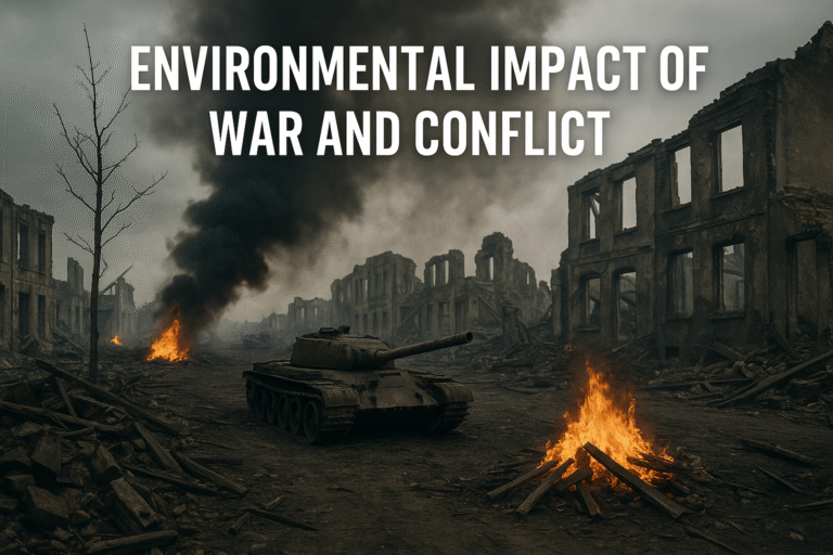 Environmental Impact of War and Conflict: How Wars Wound the Planet ...