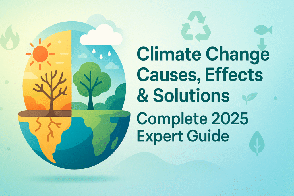 Climate Change Causes, Effects & Solutions: Complete 2025 Expert Guide ...