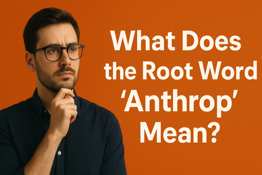 What Does the Root Word 'Anthrop' Mean? Unlock the Secret Behind ...