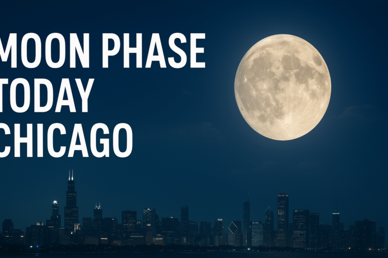 Moon Phase Today Chicago: Live Updates & Tonight's Lunar Guide 2025 ...